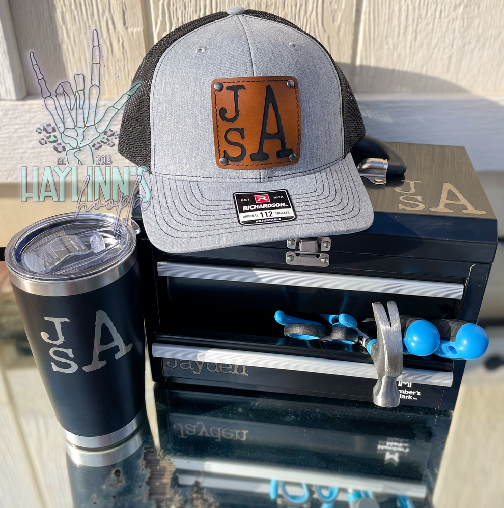 Laser Engraved Mini Toolbox {w/ tools} – Haylinn's Handcrafted Hoopla