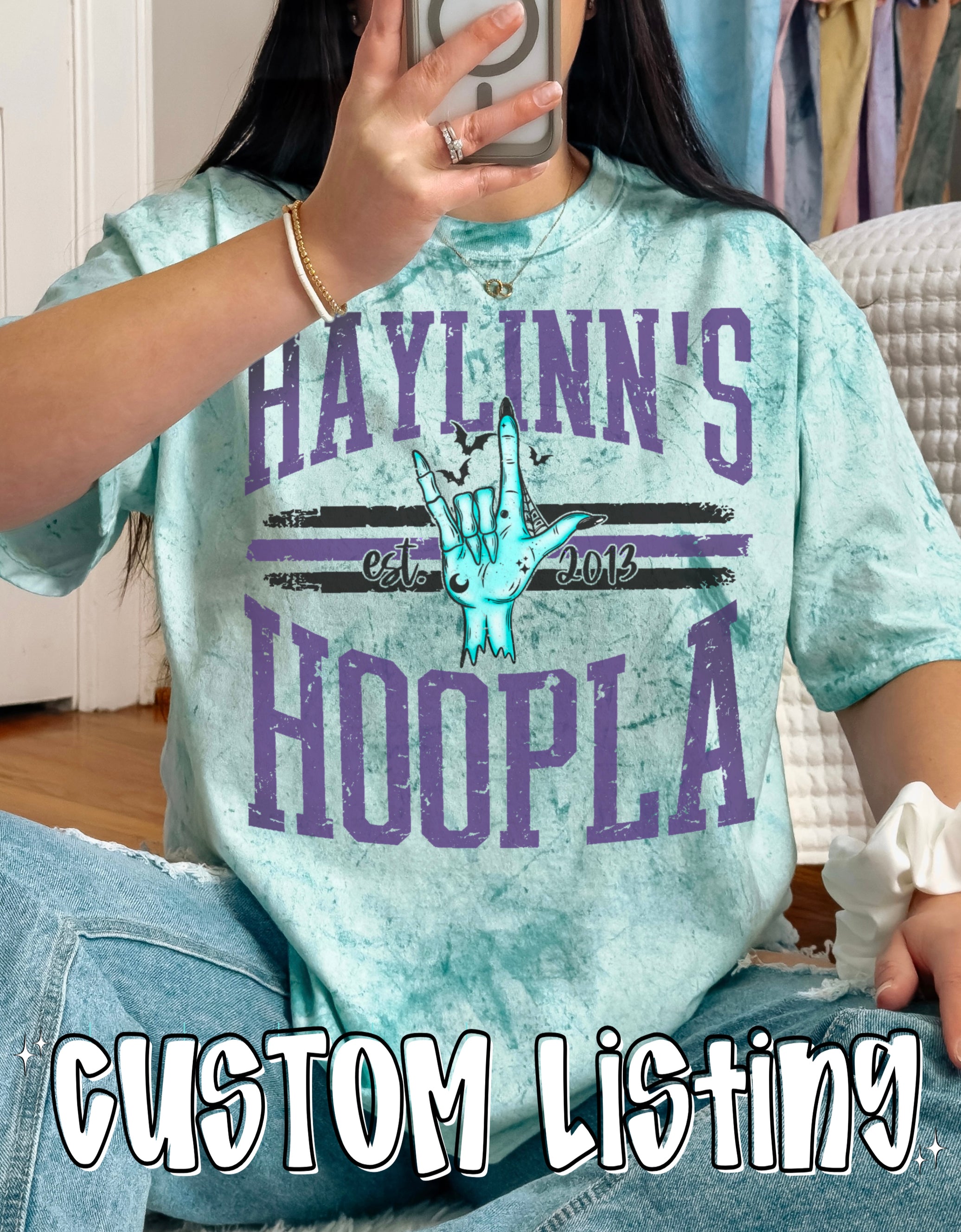 The Throwback Lineup CUSTOM DIGITAL DESIGN – Haylinn's Handcrafted Hoopla